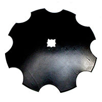 24" Notched Disc Blade - Axle 1-1/8"- 1-1/4" Sq – Farm Gear